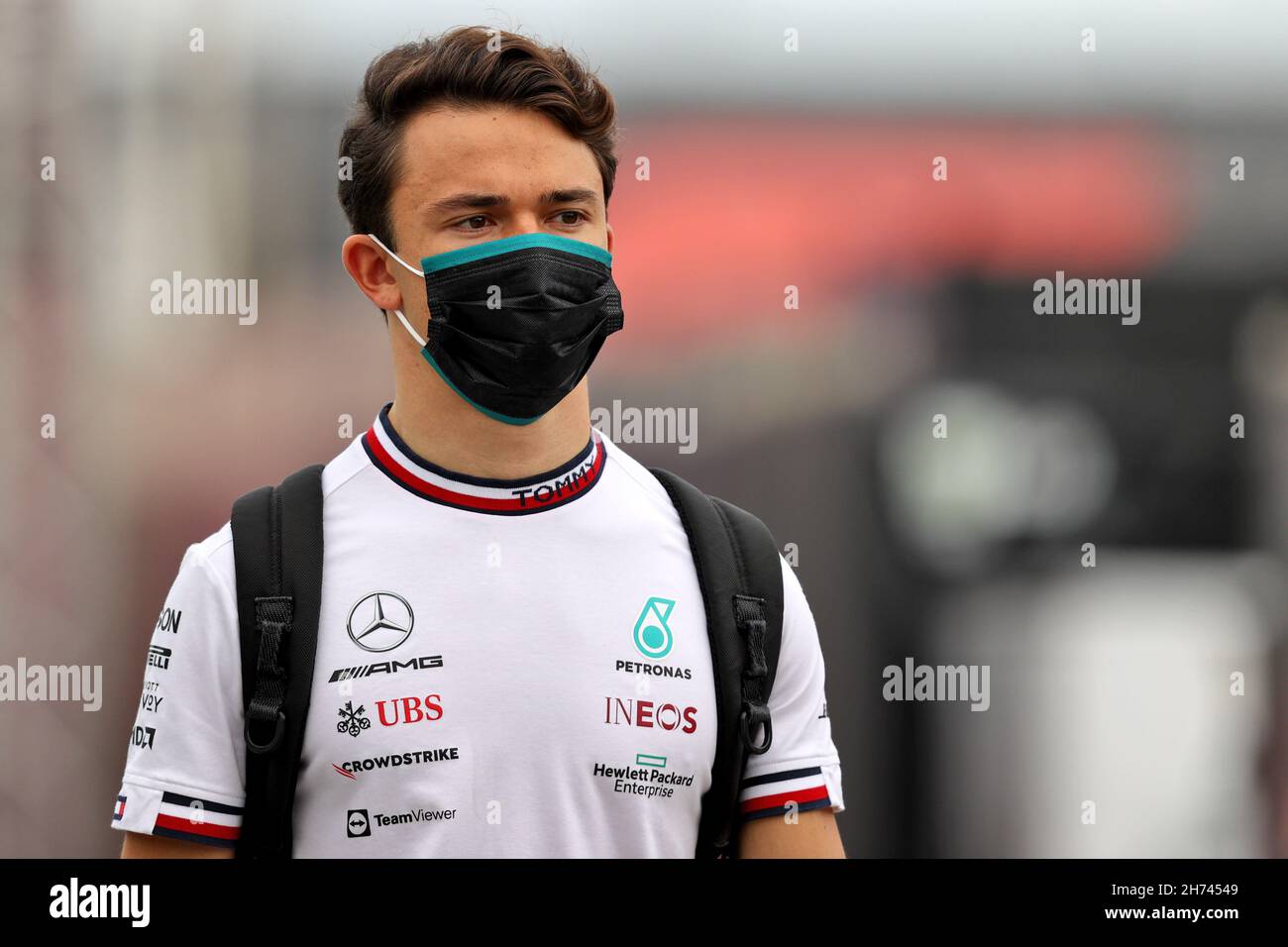 Nyck de Vries (NLD) Mercedes AMG F1 Reserve Driver. Qatar Grand Prix ...