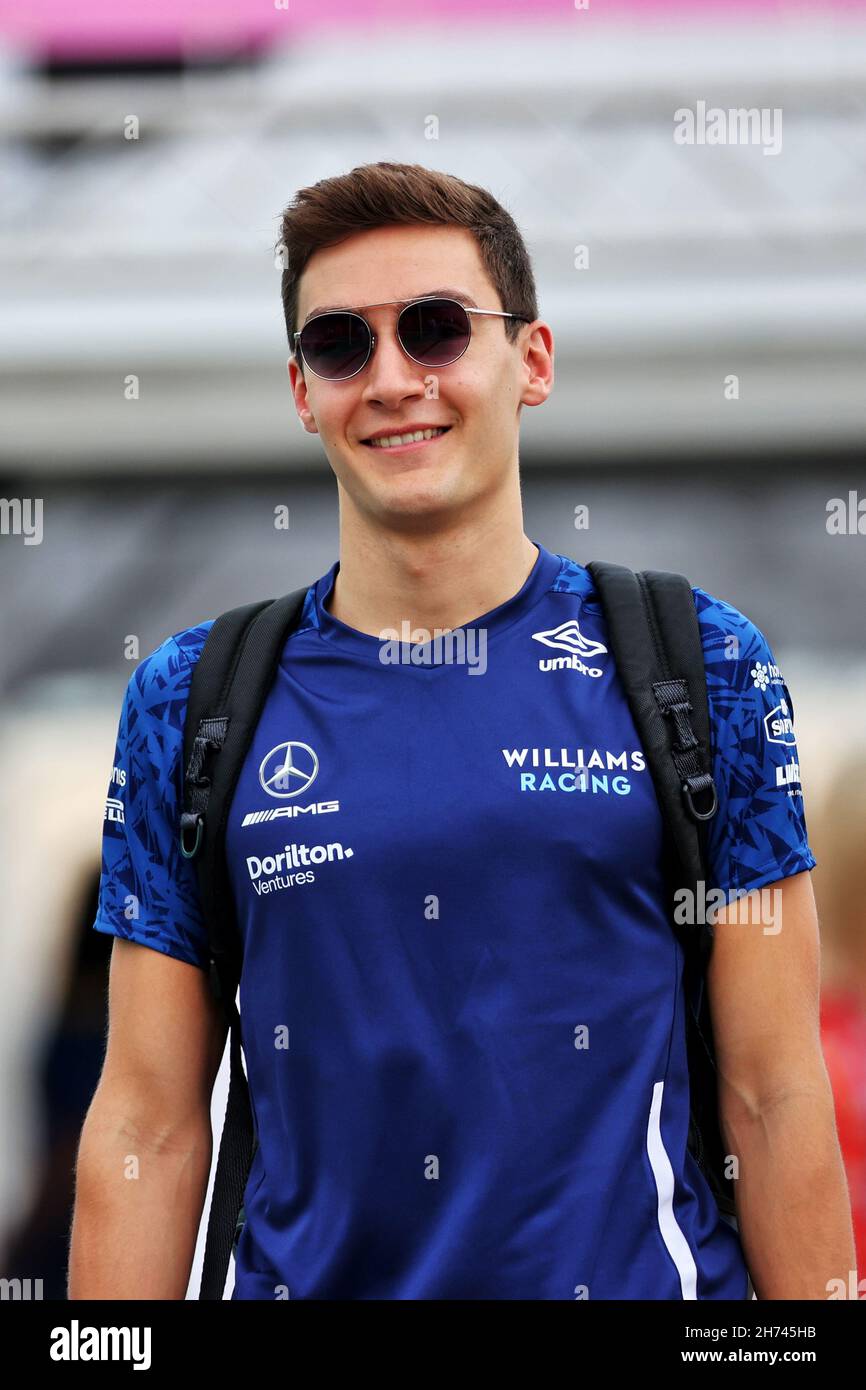 Doha, Qatar. 20th Nov, 2021. George Russell (GBR) Williams Racing. 20. ...