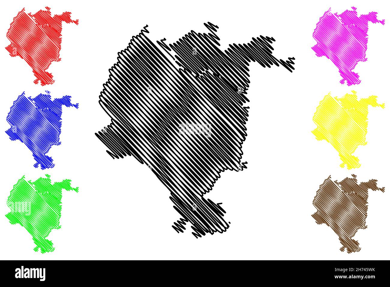 Bijapur district (Chhattisgarh State, Bastar division, Republic of ...