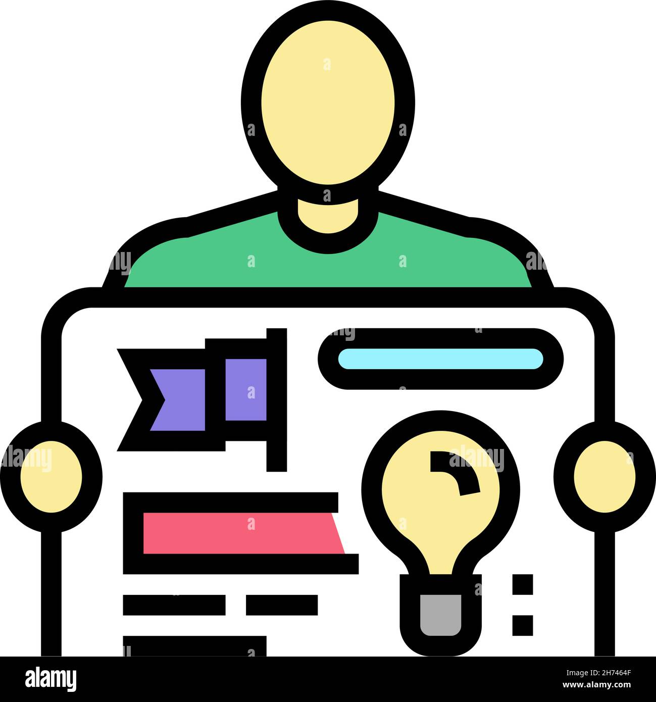 Entrepreneur and founder Stock Vector Images - Alamy