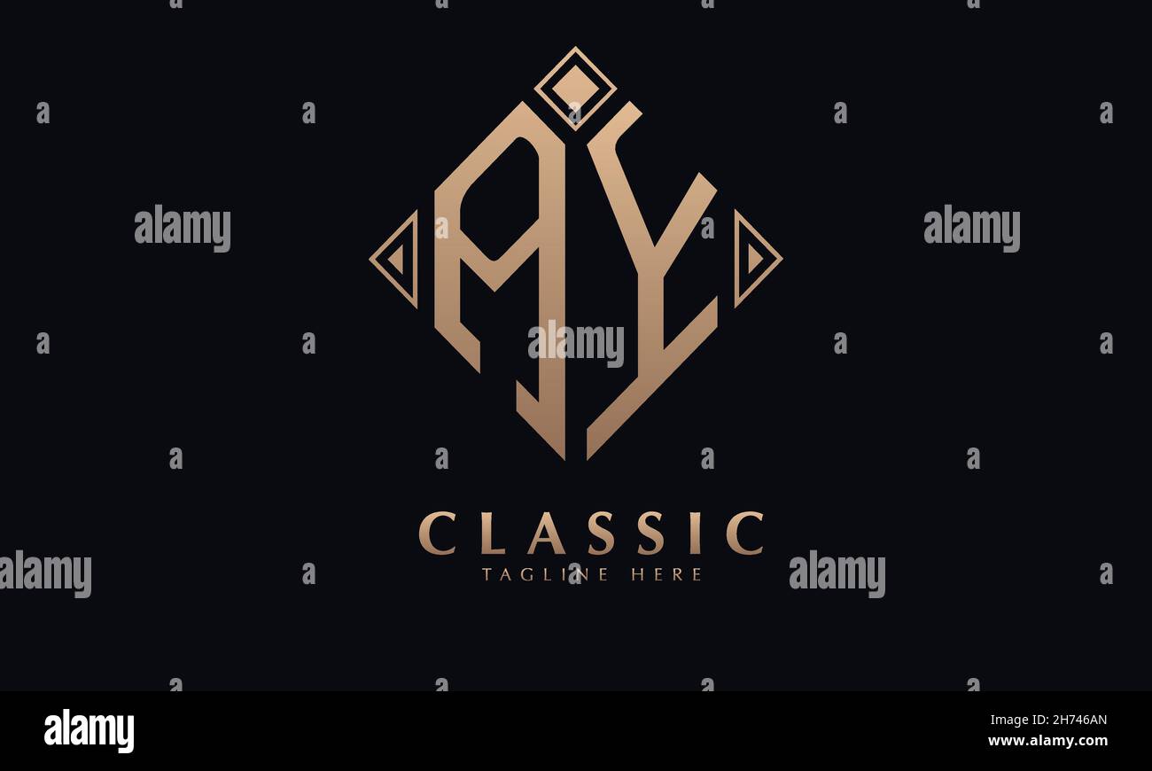 Ay icon logo hi-res stock photography and images - Alamy