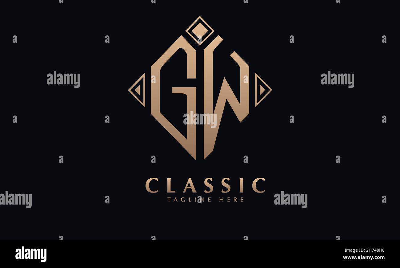 Gw Symbol Stock Vector Images - Alamy