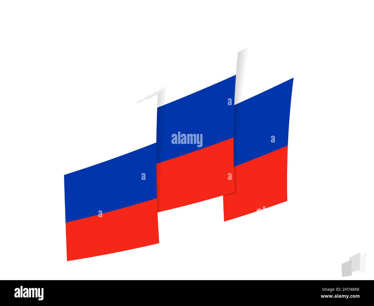 Russian tricolour Stock Vector Images - Alamy