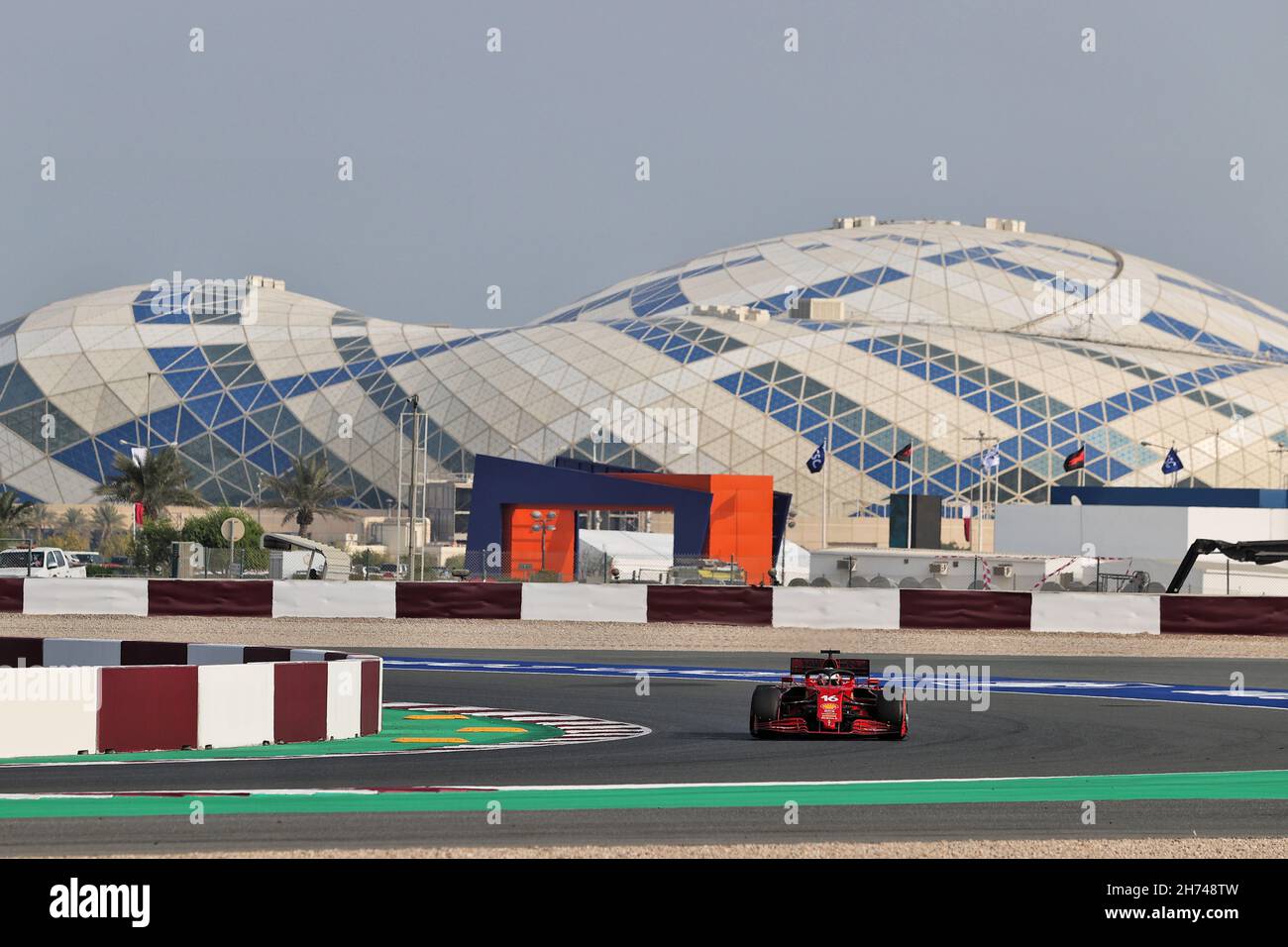 Charles Leclerc (MON) Ferrari SF-21. Qatar Grand Prix, Saturday 20th ...