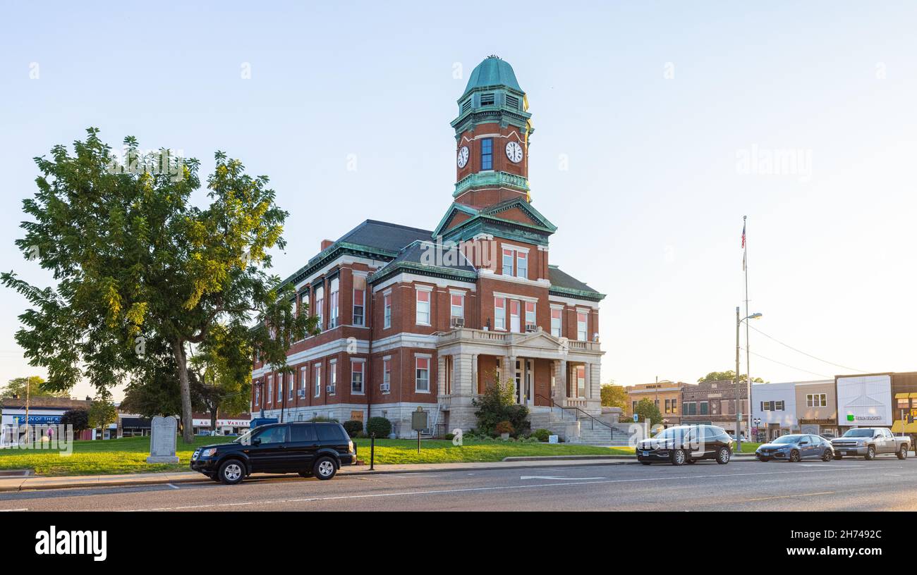 Lawrenceville, Illinois, USA - September 28, 2021: The Historic ...