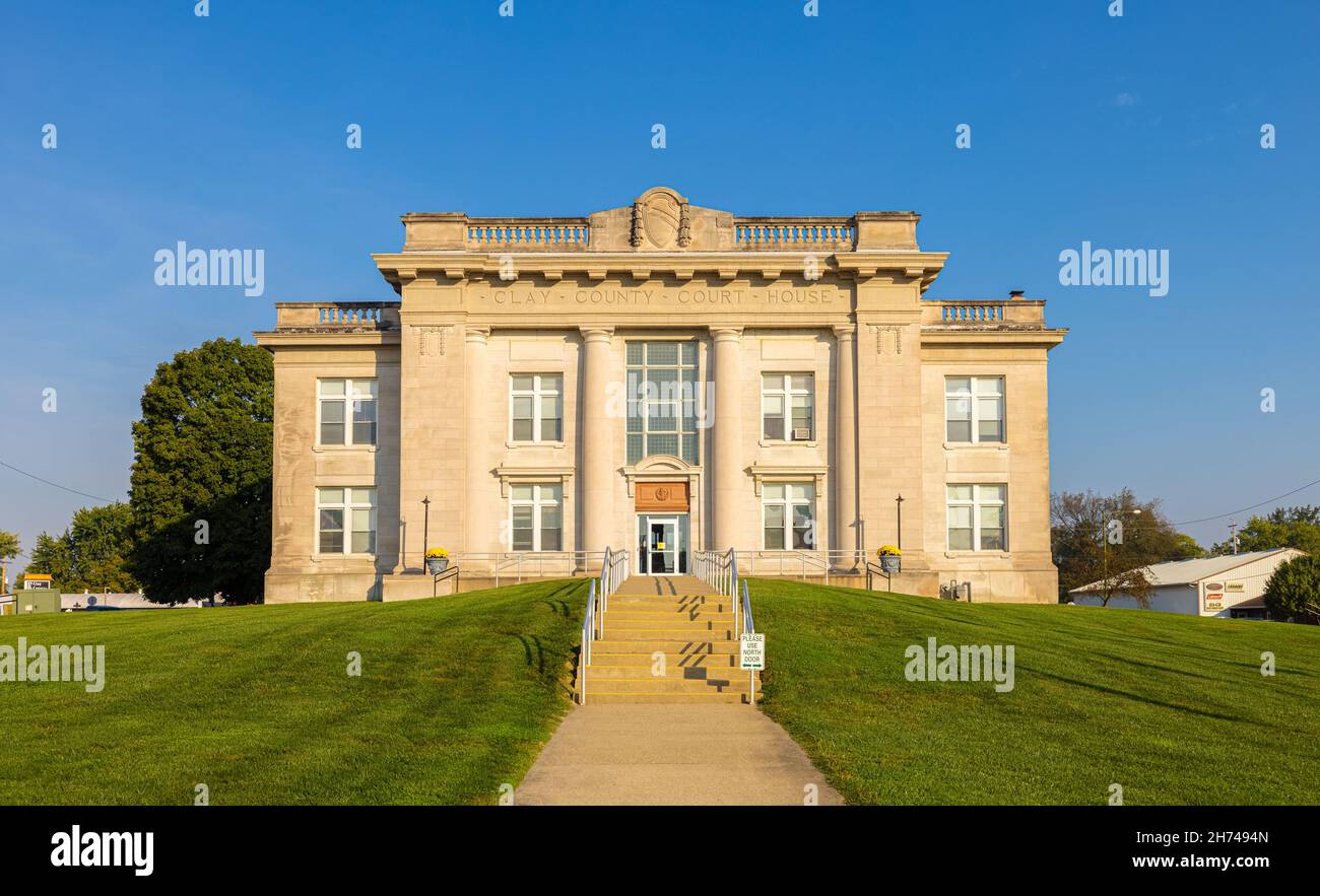 Clay county courthouse hi-res stock photography and images - Alamy