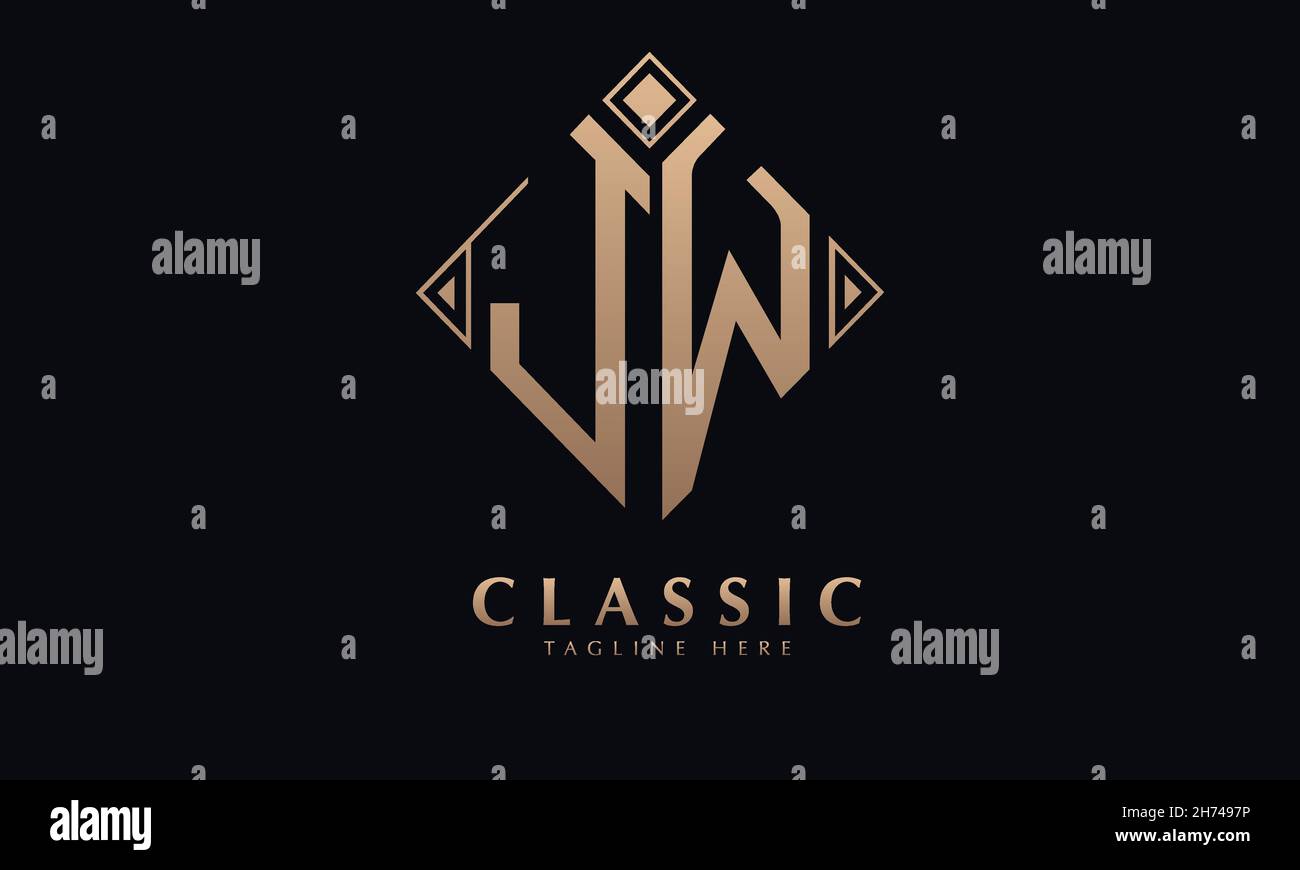 Wj Logo Vector High Resolution Stock Photography and Images - Alamy