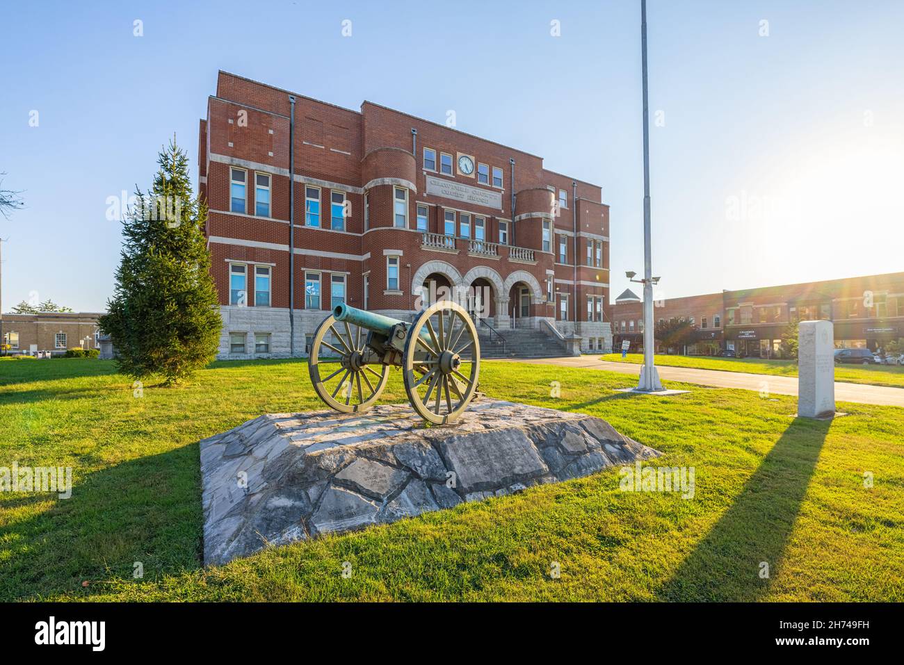 Robinson, Illinois, USA - September 28, 2021: The Historic Crawford ...