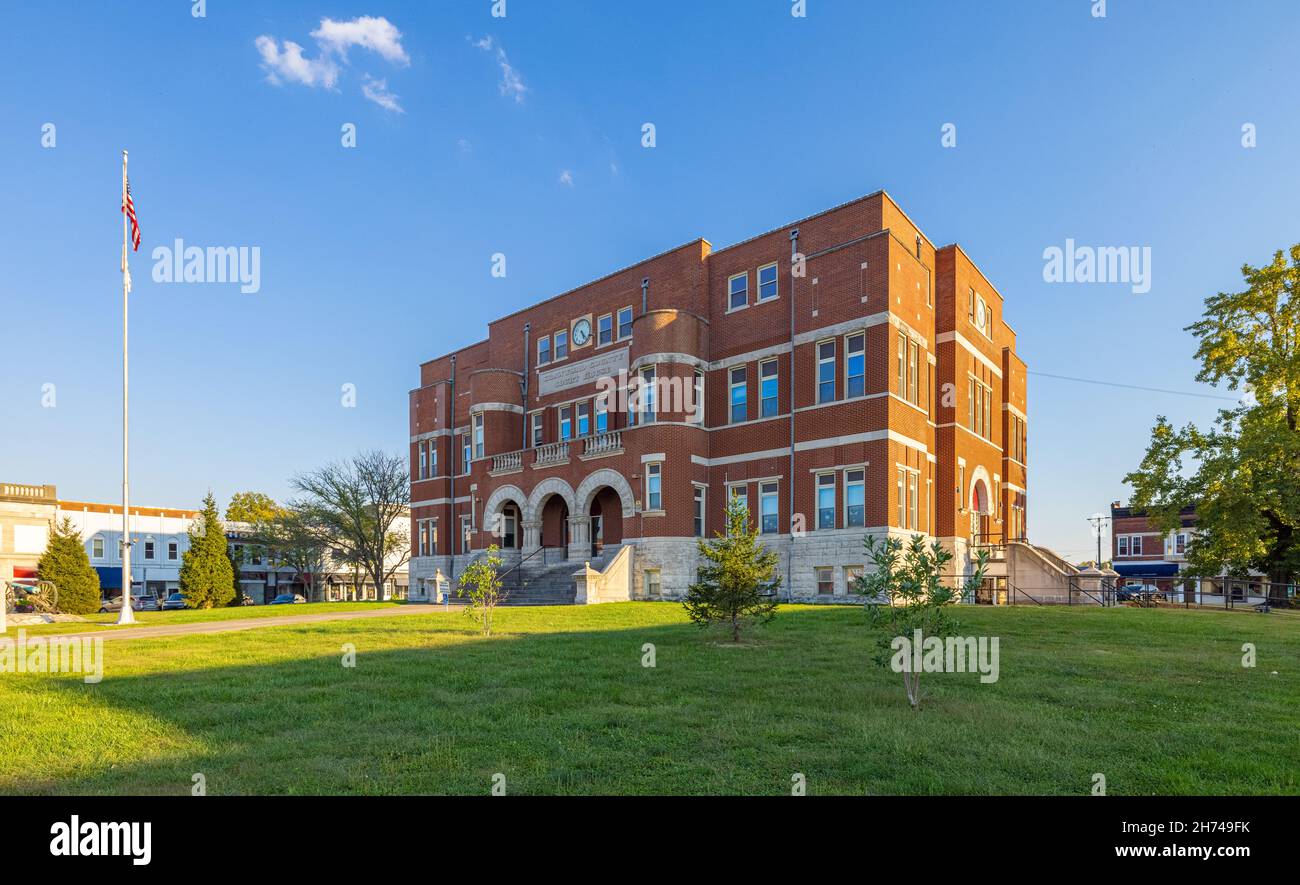 Robinson, Illinois, USA - September 28, 2021: The Historic Crawford ...