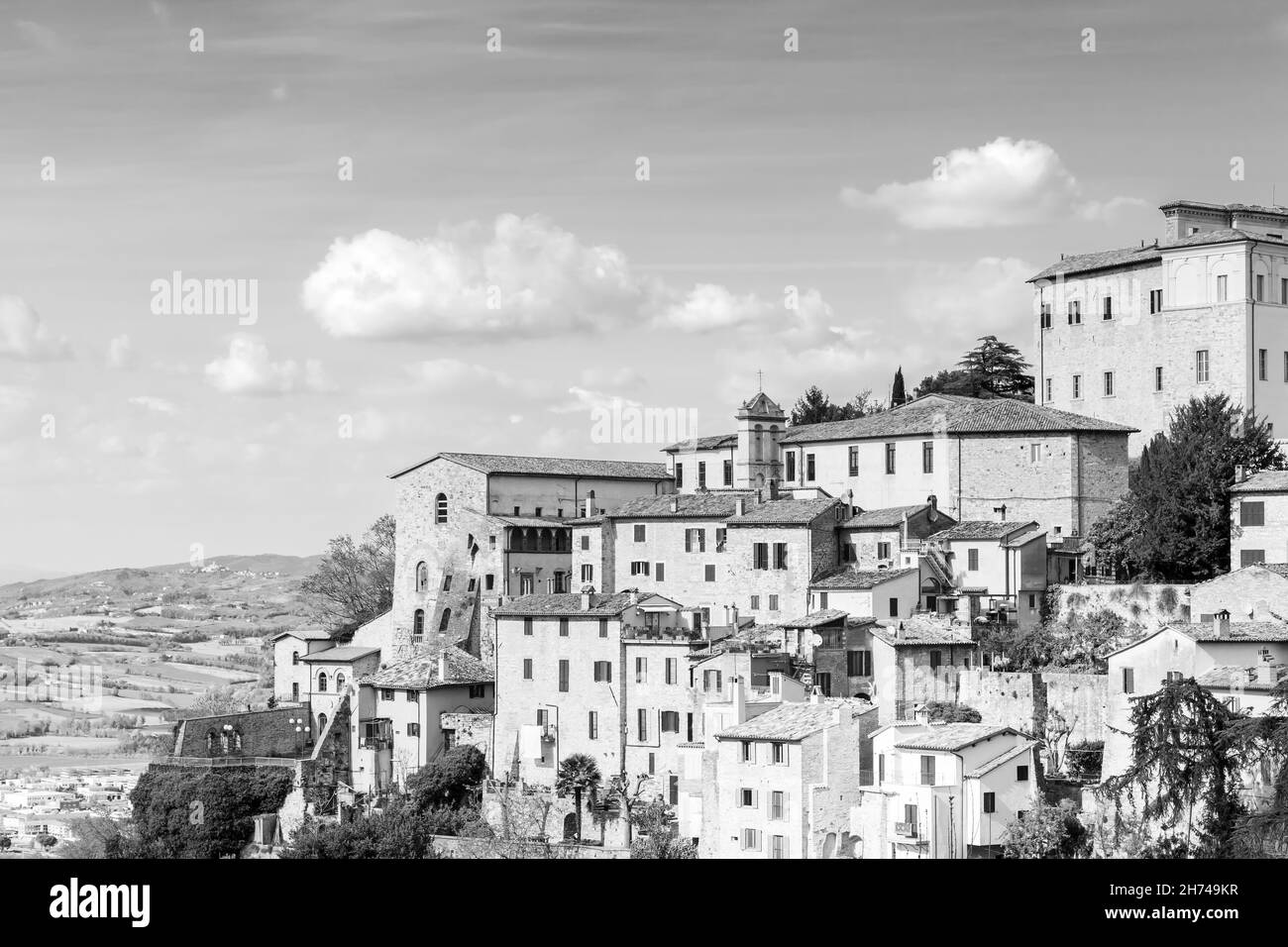 Amazing cityscape view travel vacation Black and White Stock Photos ...