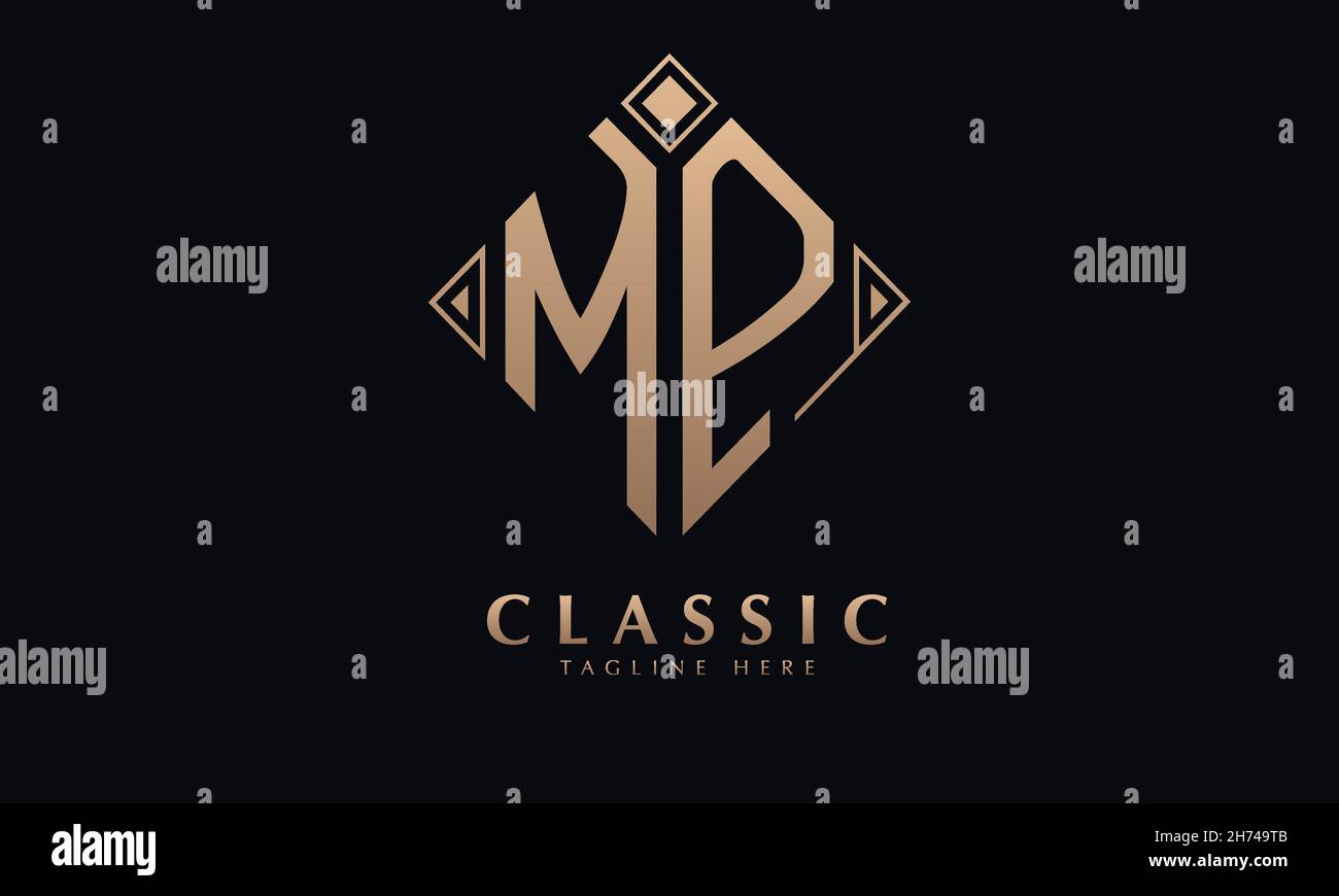 Mp logotype Stock Vector Images - Alamy