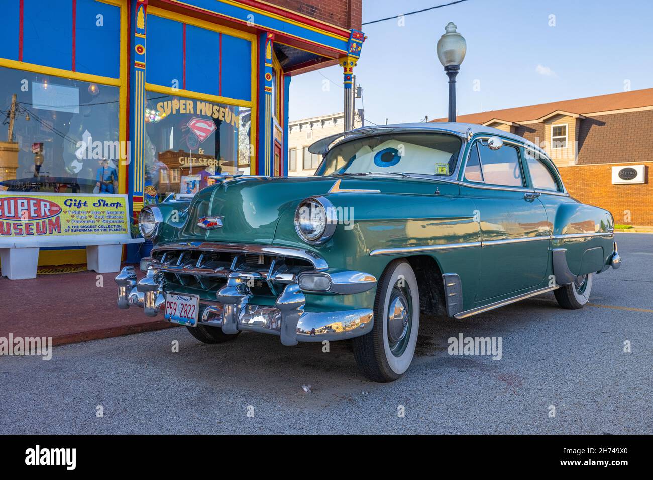 Metropolis, Illinois, USA - August 24, 2021: Chevrolet, Bel Air ...