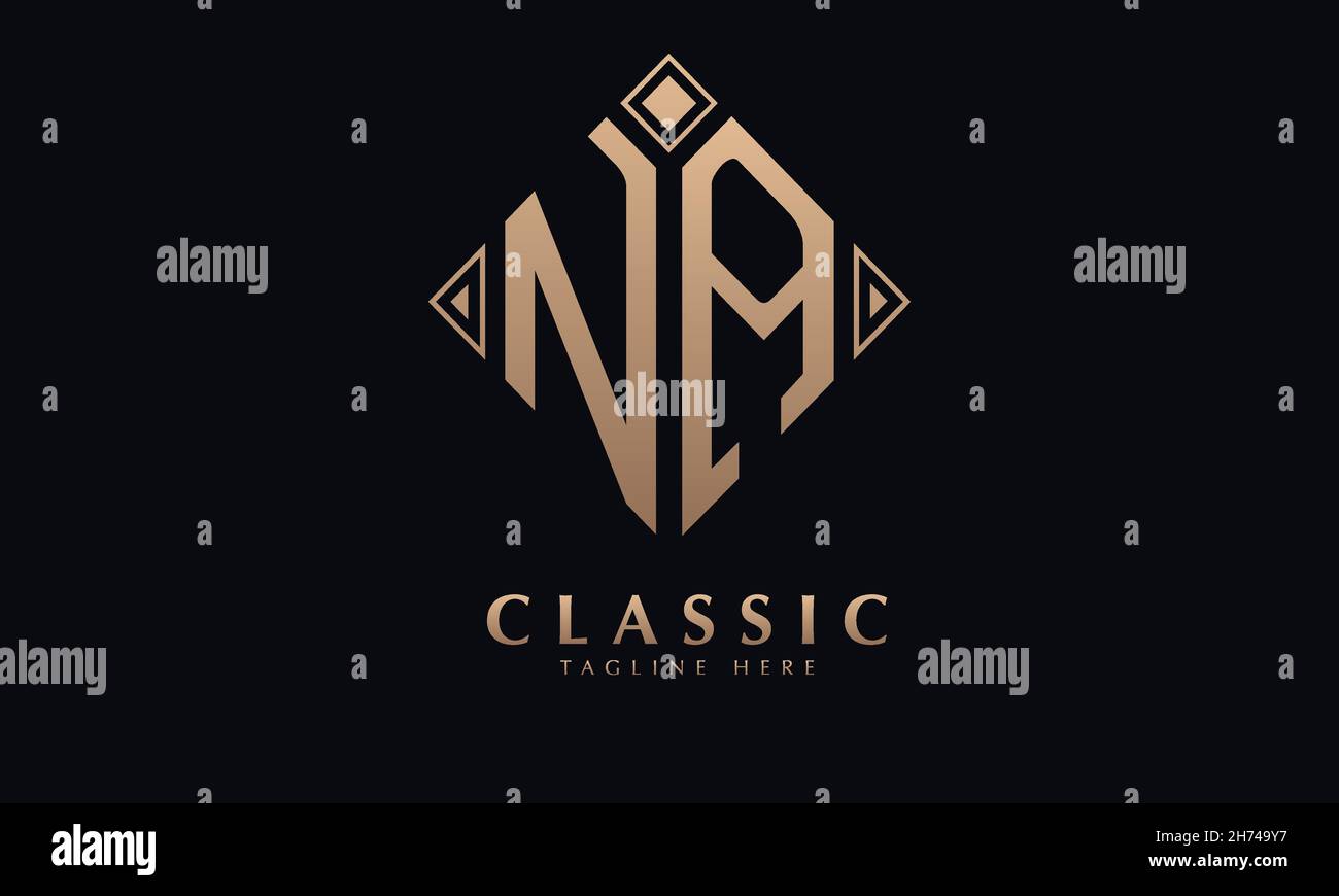 Na Monogram High Resolution Stock Photography and Images - Alamy