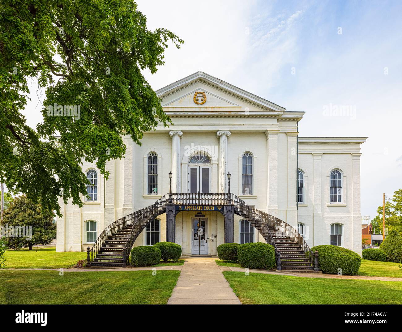 Mount Vernon, Illinois, USA - August 18, 2021: The Historic Appellate ...