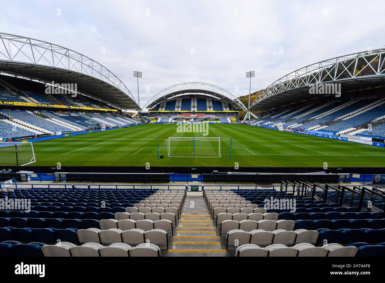 A general view of the John Smith's Stadium, the home of Huddersfield ...