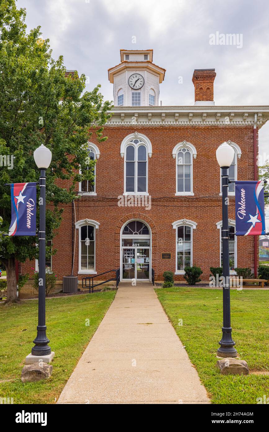 Vienna, Illinois, USA - October 1, 2021: The Historic Johnson County ...