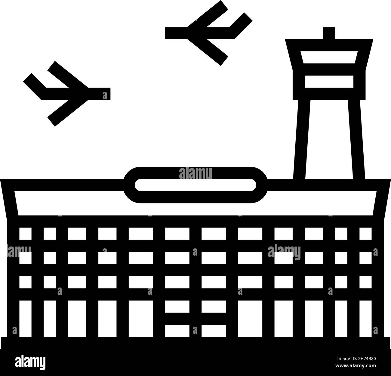 airport building line icon vector illustration Stock Vector Image & Art ... airport building line icon vector illustration Stock Vector Image & Art ...