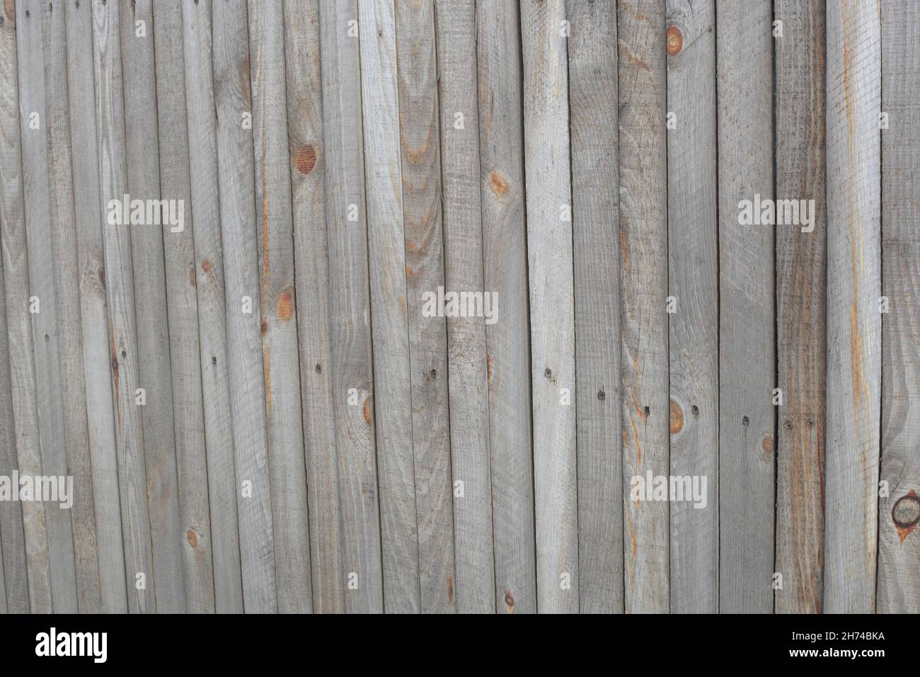 grey and brown wooden batten fence Stock Photo - Alamy