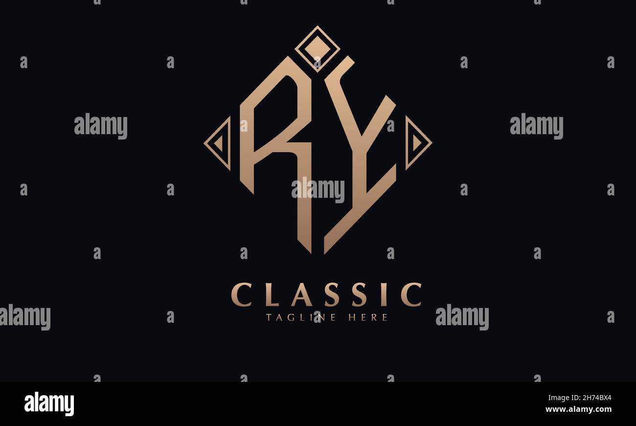 Ry font Stock Vector Images - Alamy