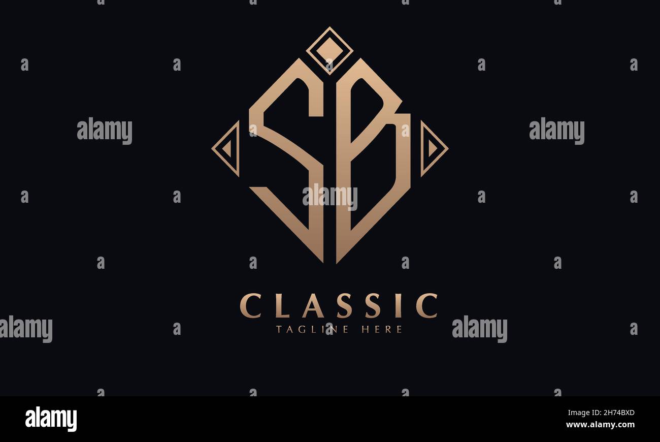 Letter sb Stock Vector Images - Alamy