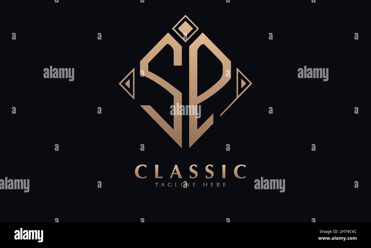Letter sp logo Stock Vector Images - Alamy