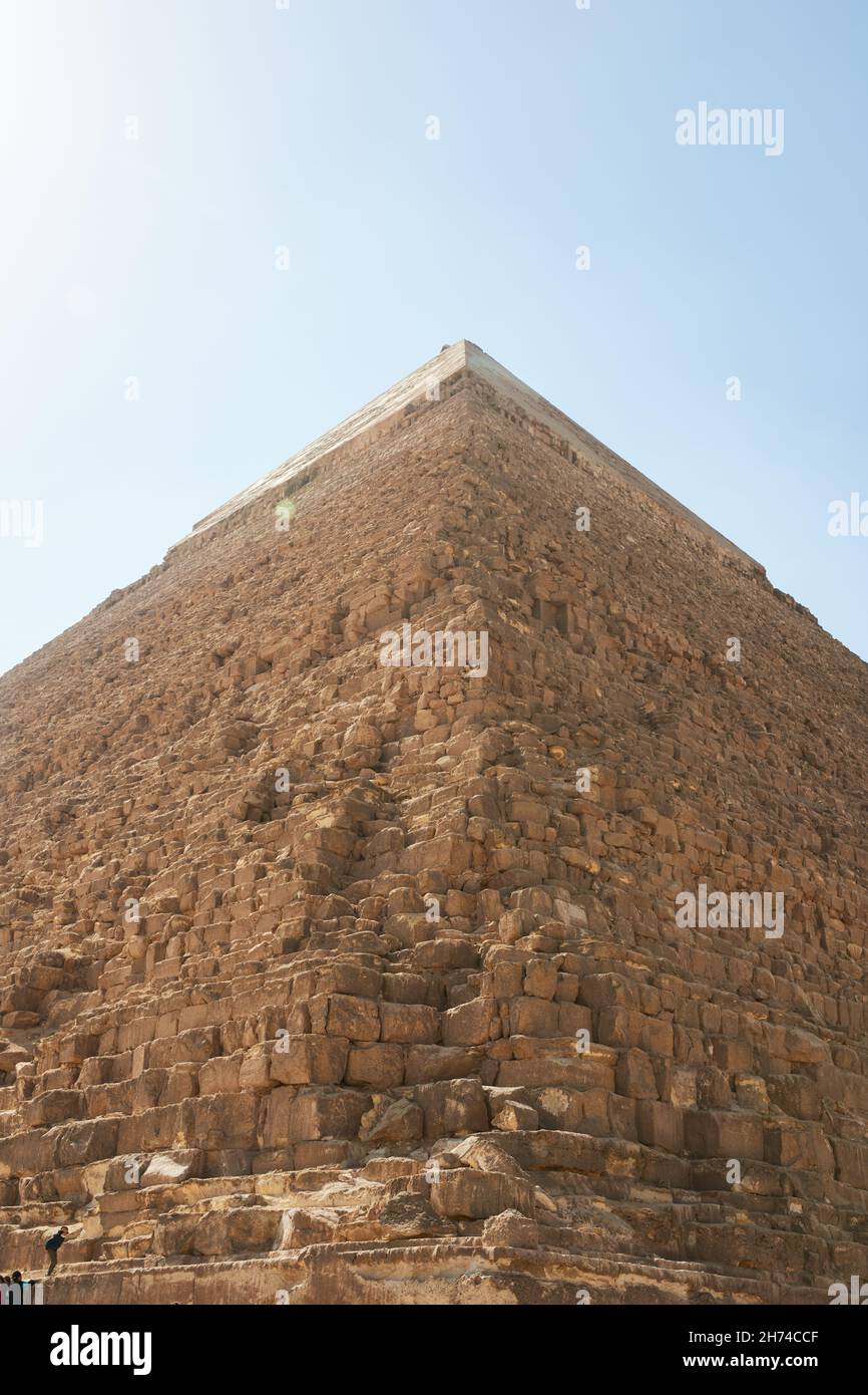 Pyramid of Khafre (also read as Khafra, Khefren) or of Chephren is the ...