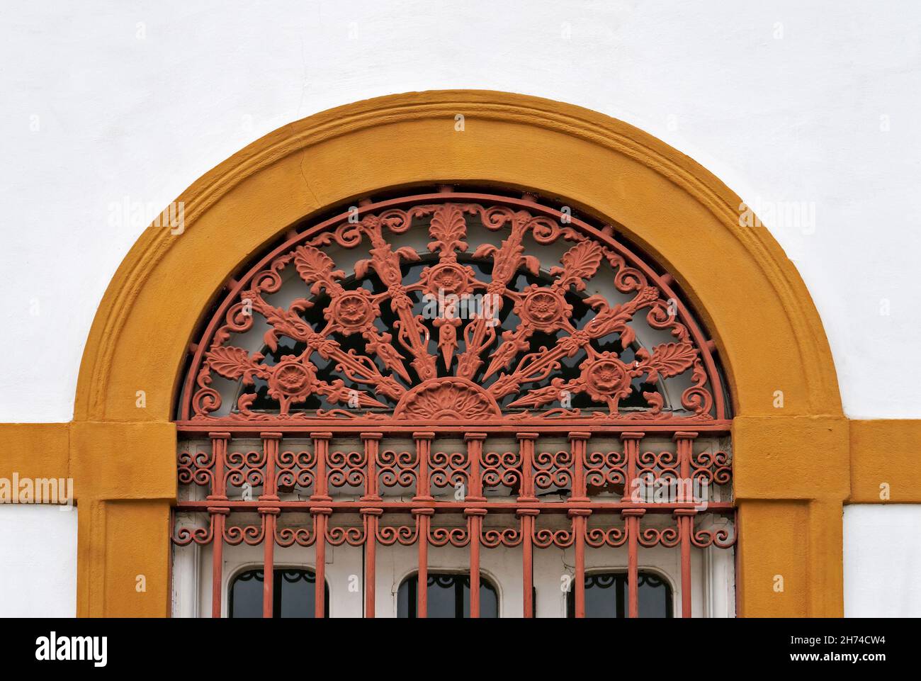 Ancient window on facade, Rio Stock Photo - Alamy