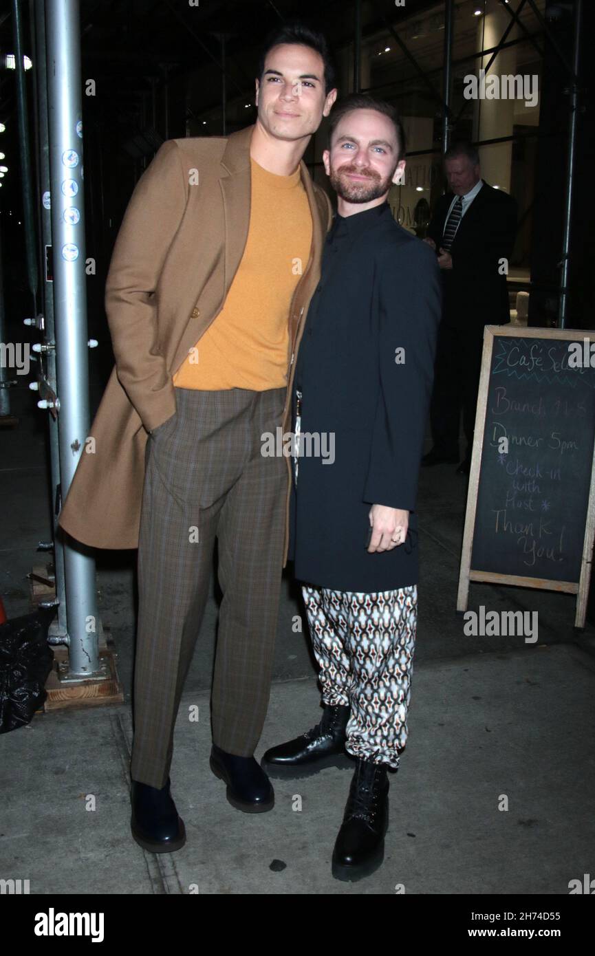 New York, NY, USA. 18th Nov, 2021. Jason Gotay at the Gossip Girl ...