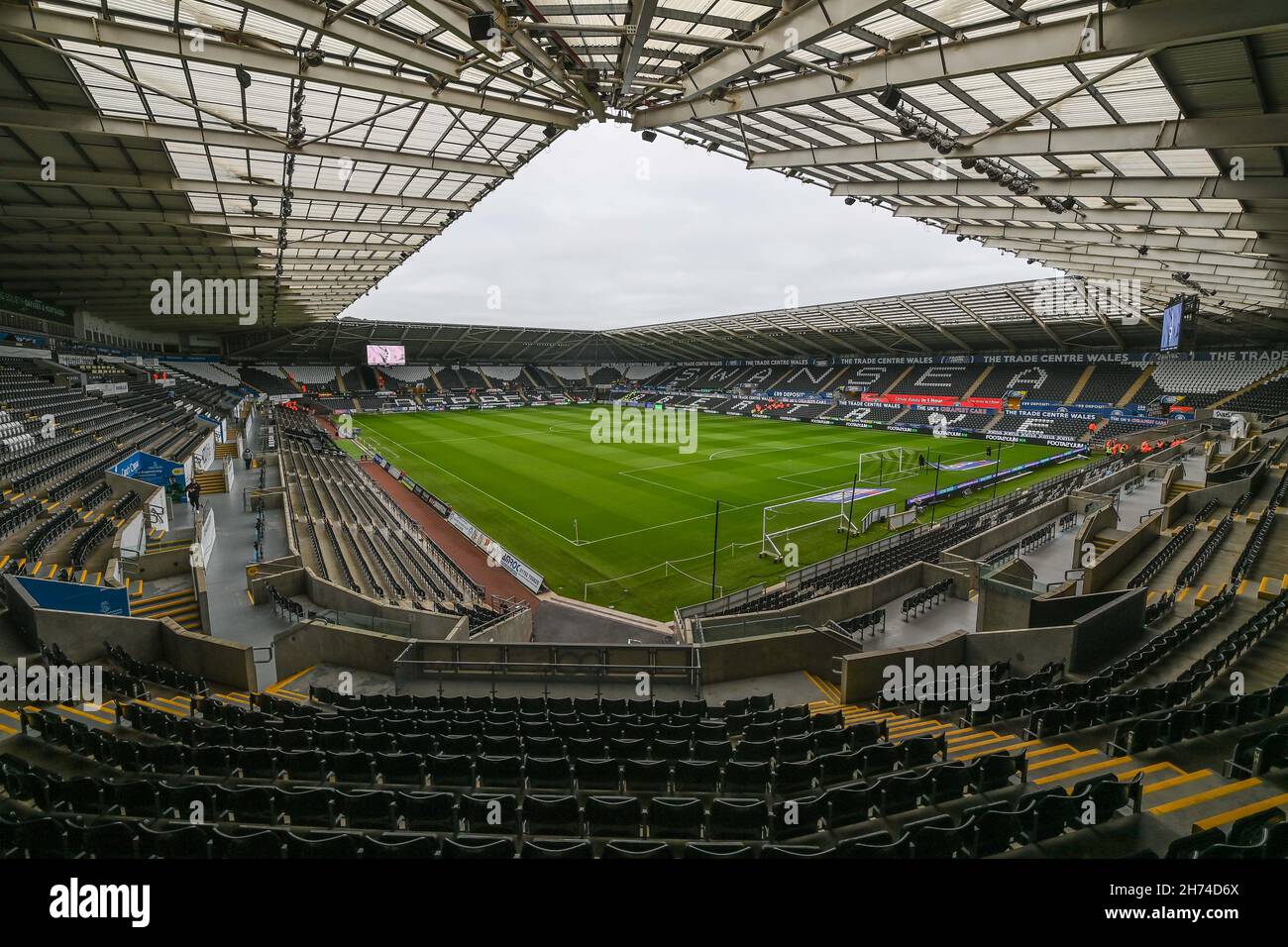 Swansea com stadium hi-res stock photography and images - Alamy