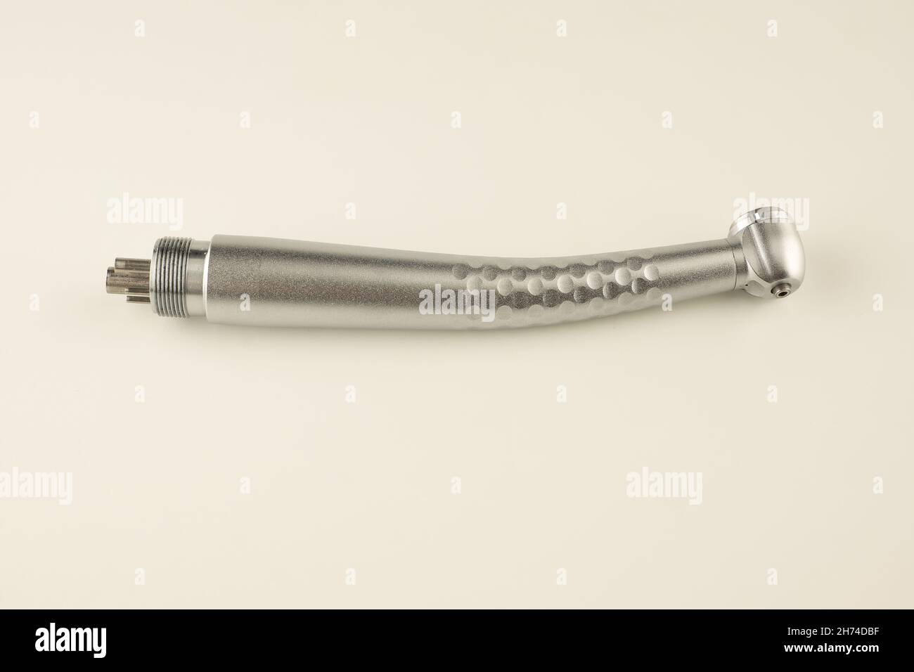 dental turbine handpiece isolated on white background Stock Photo - Alamy