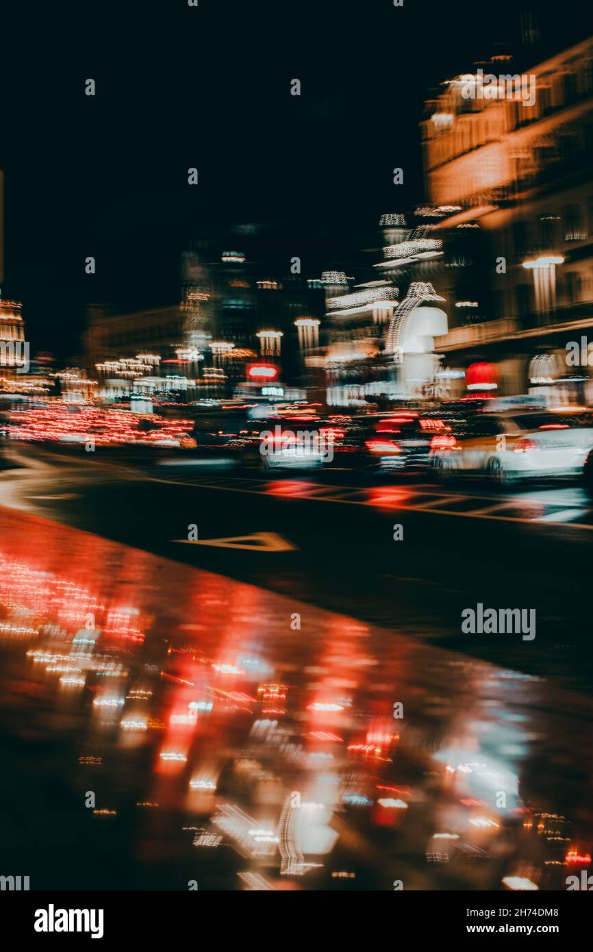 Bokeh city night nightlife hi-res stock photography and images - Alamy