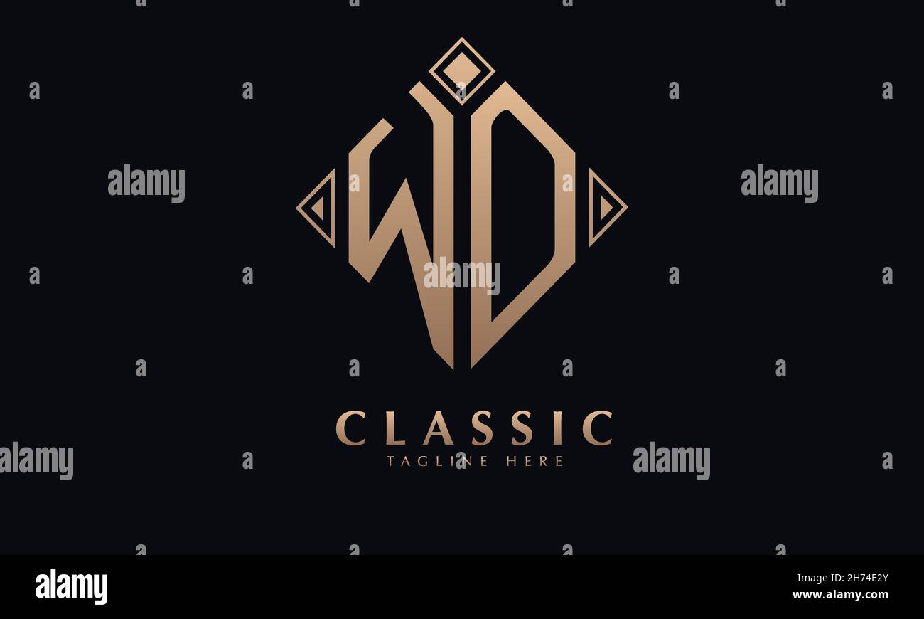 Wo letter Stock Vector Images - Alamy