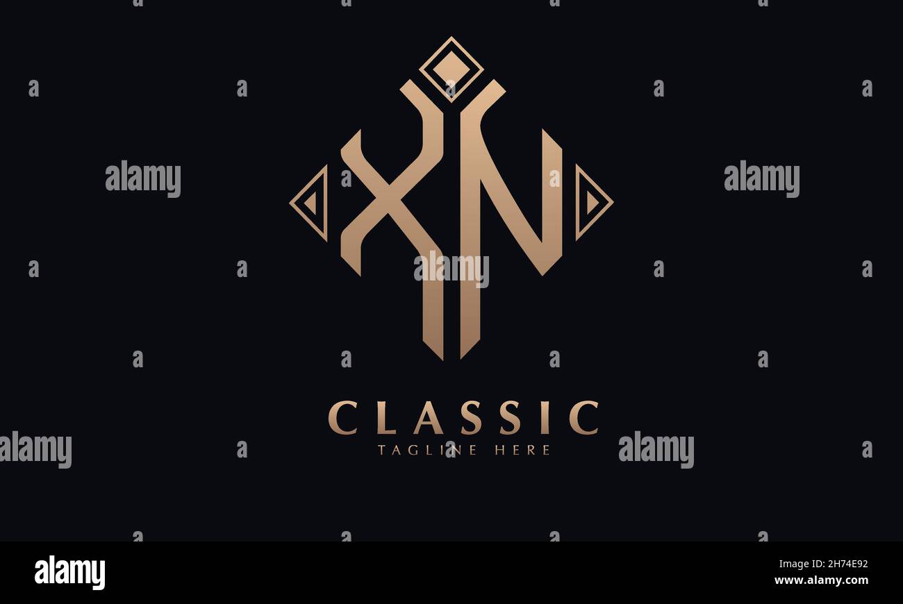 Xn logo Stock Vector Images - Alamy