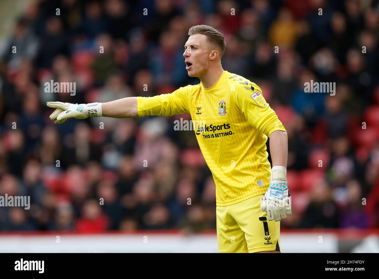 Simon Moore #1 of Coventry City Stock Photo - Alamy