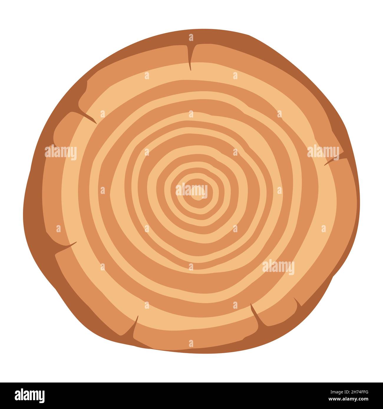 tree wood annular ring Stock Vector Image & Art - Alamy
