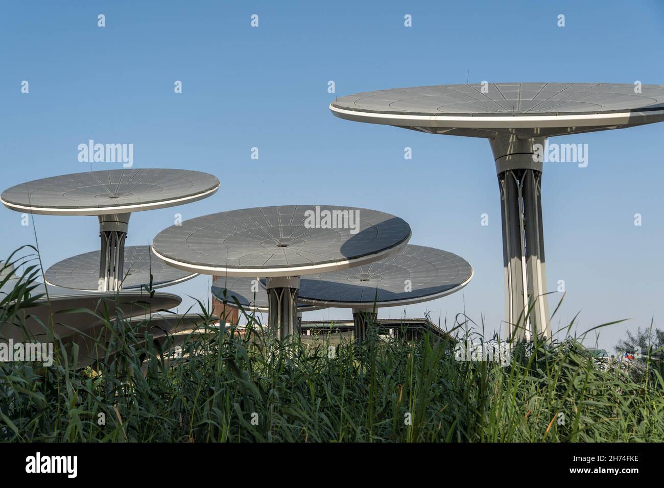 "11.19.2021 - Dubai, UAE - Expo 2020 Sustainability District Solar ...