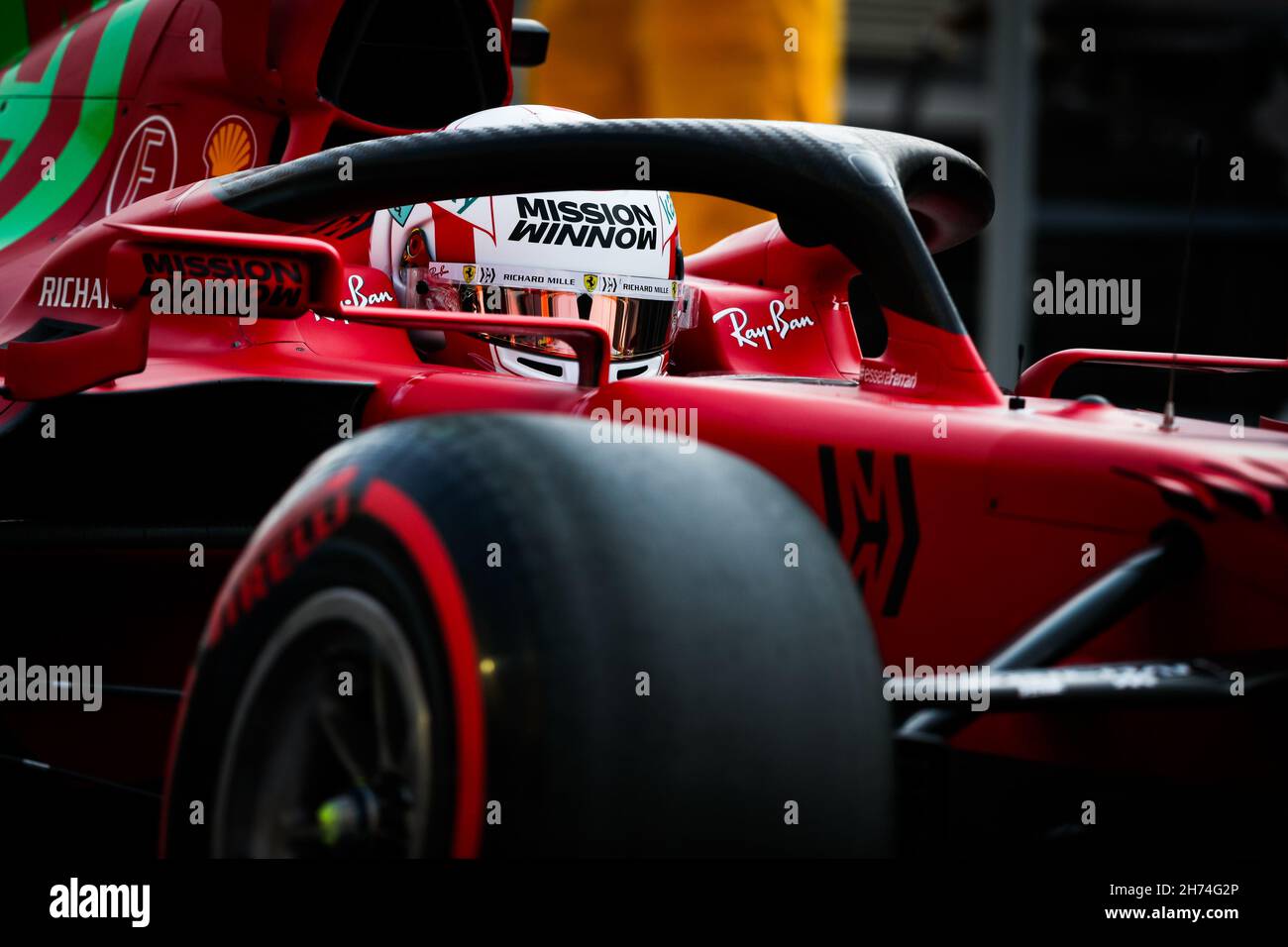 Doha, Qatar. 19th Nov, 2021. LECLERC Charles (mco), Scuderia Ferrari SF21, action during the ...