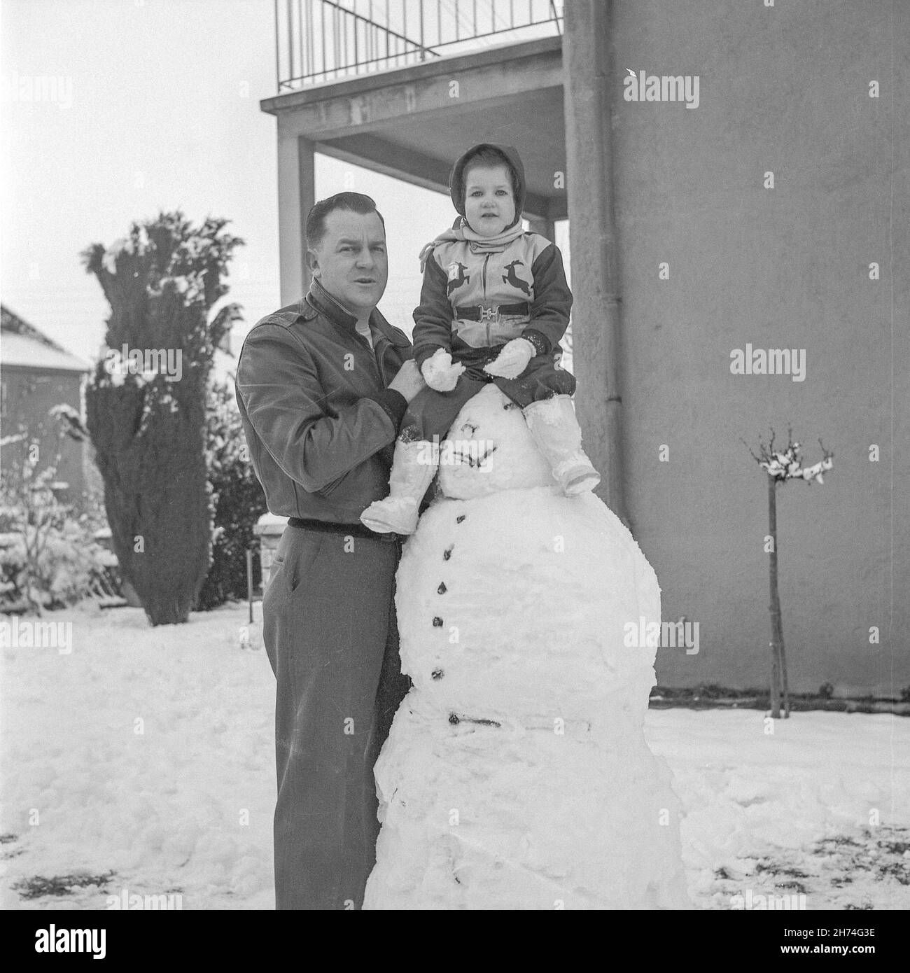 1950s dad smiling hi-res stock photography and images - Alamy