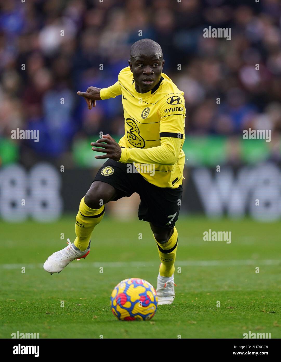 Chelsea's N'Golo Kante during the Premier League match at the King ...