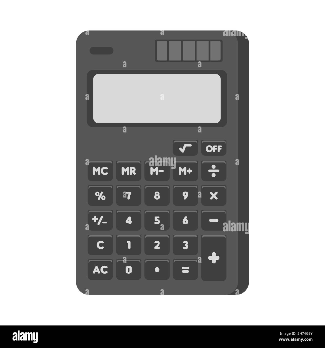Stylish calculator Black and White Stock Photos & Images - Alamy