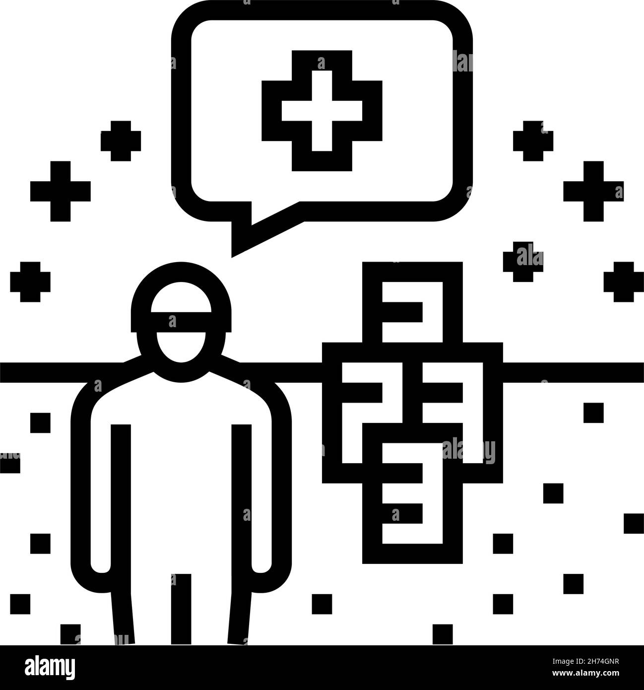 soil remediation line icon vector illustration Stock Vector Image & Art ...