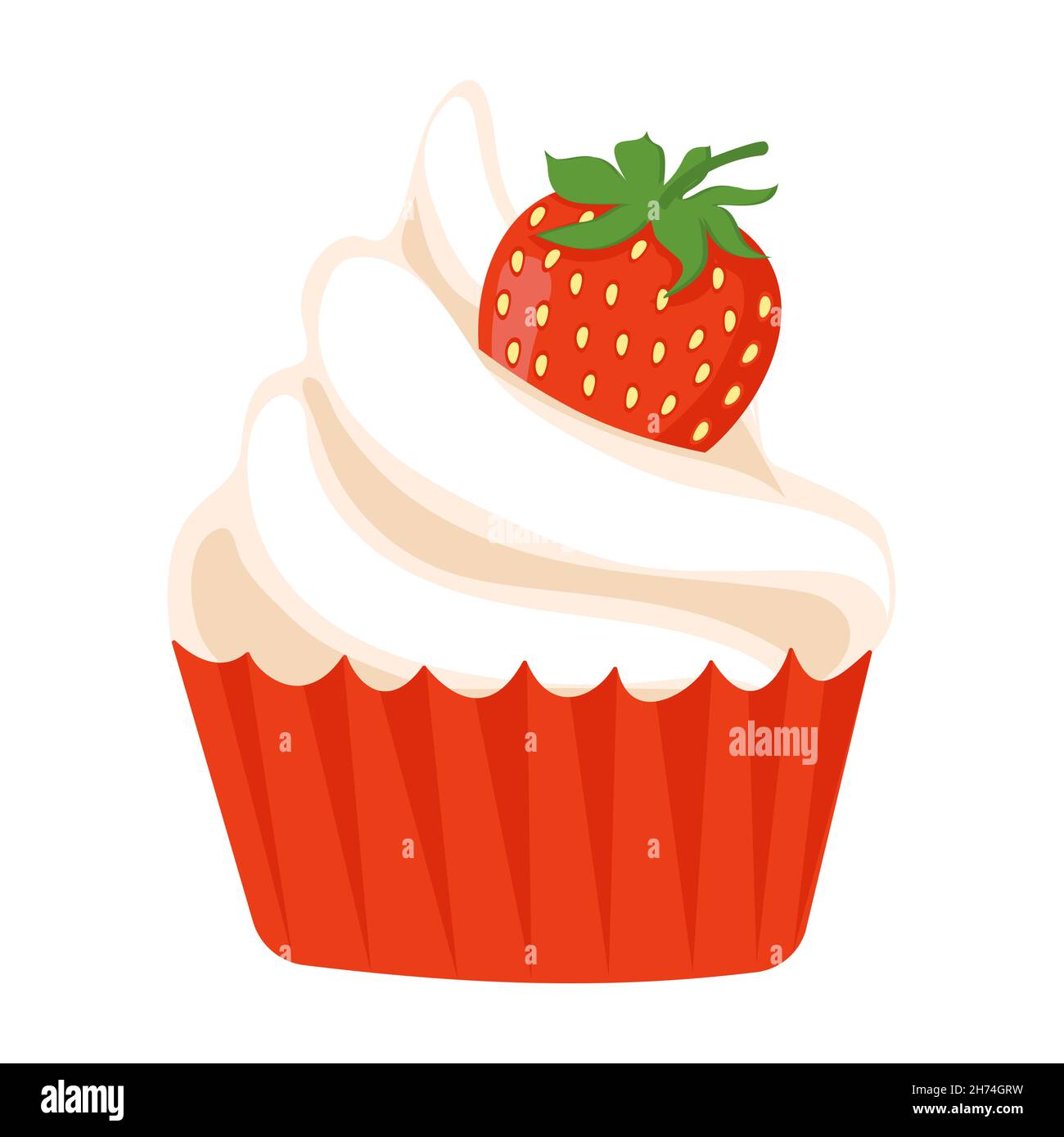 Cupcake top Stock Vector Images - Alamy