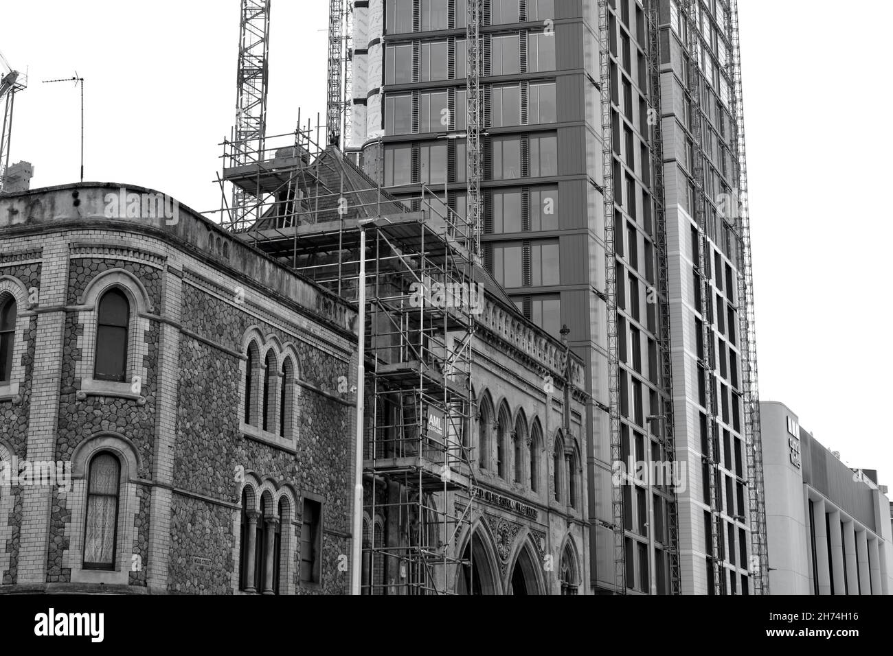 Architectural detail in the buildings in and around Cardiff City Centre ...