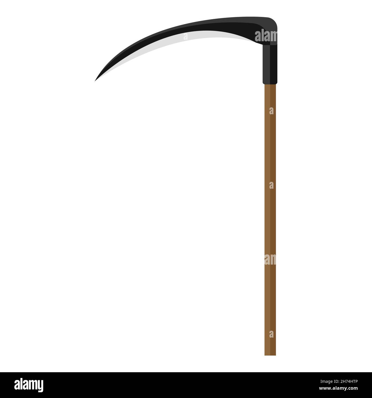 Wood scythe Stock Vector Images - Alamy
