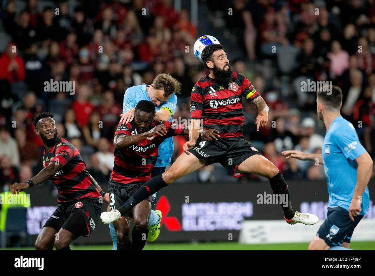 Western sydney wanderers corner hi-res stock photography and images - Alamy