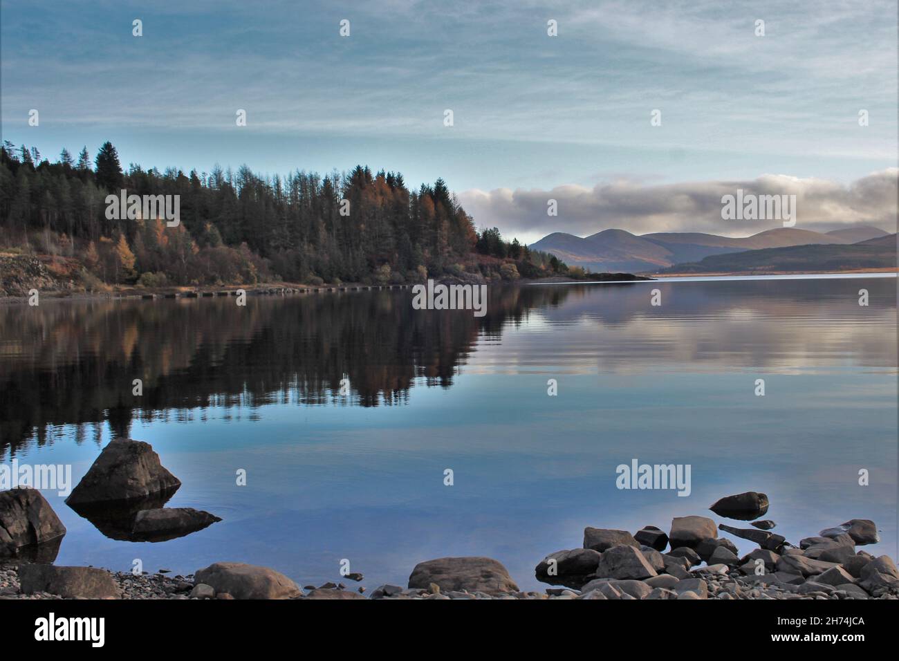 Loch Doon - Scotland Stock Photo - Alamy
