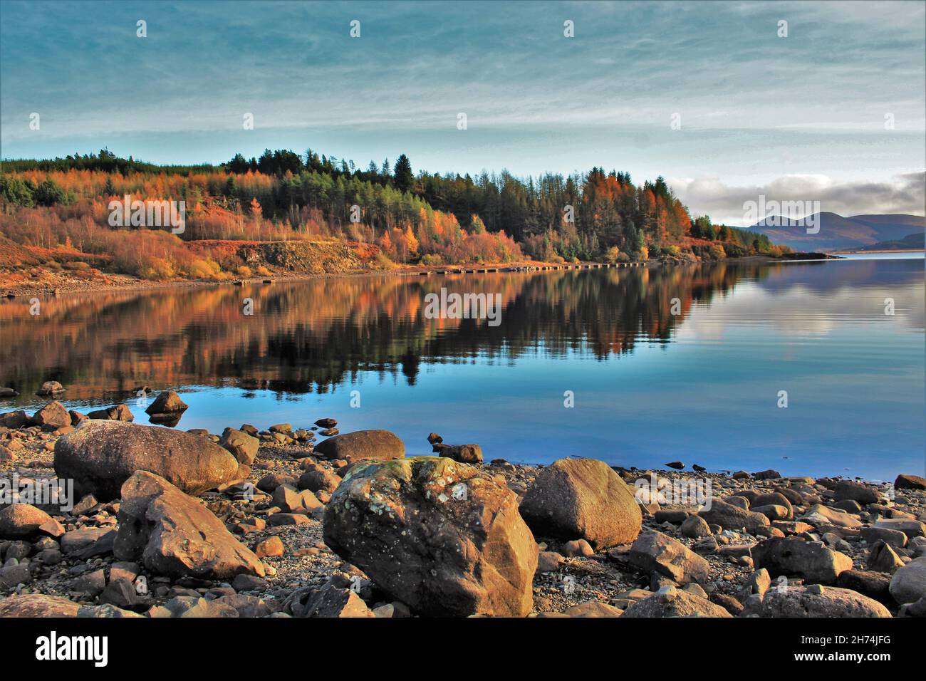 Loch Doon - Scotland Stock Photo - Alamy