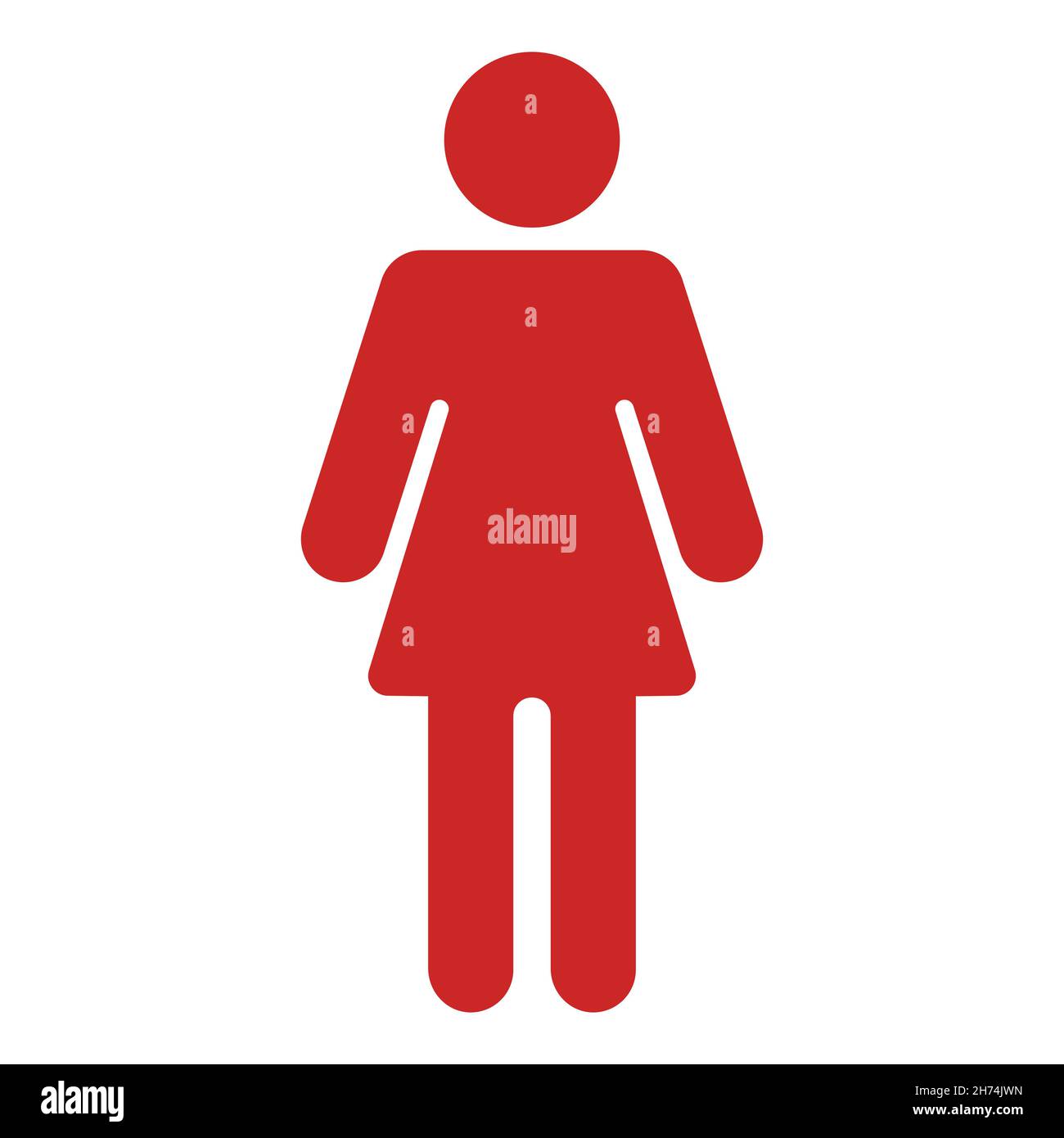 red female icon Stock Vector Image & Art - Alamy