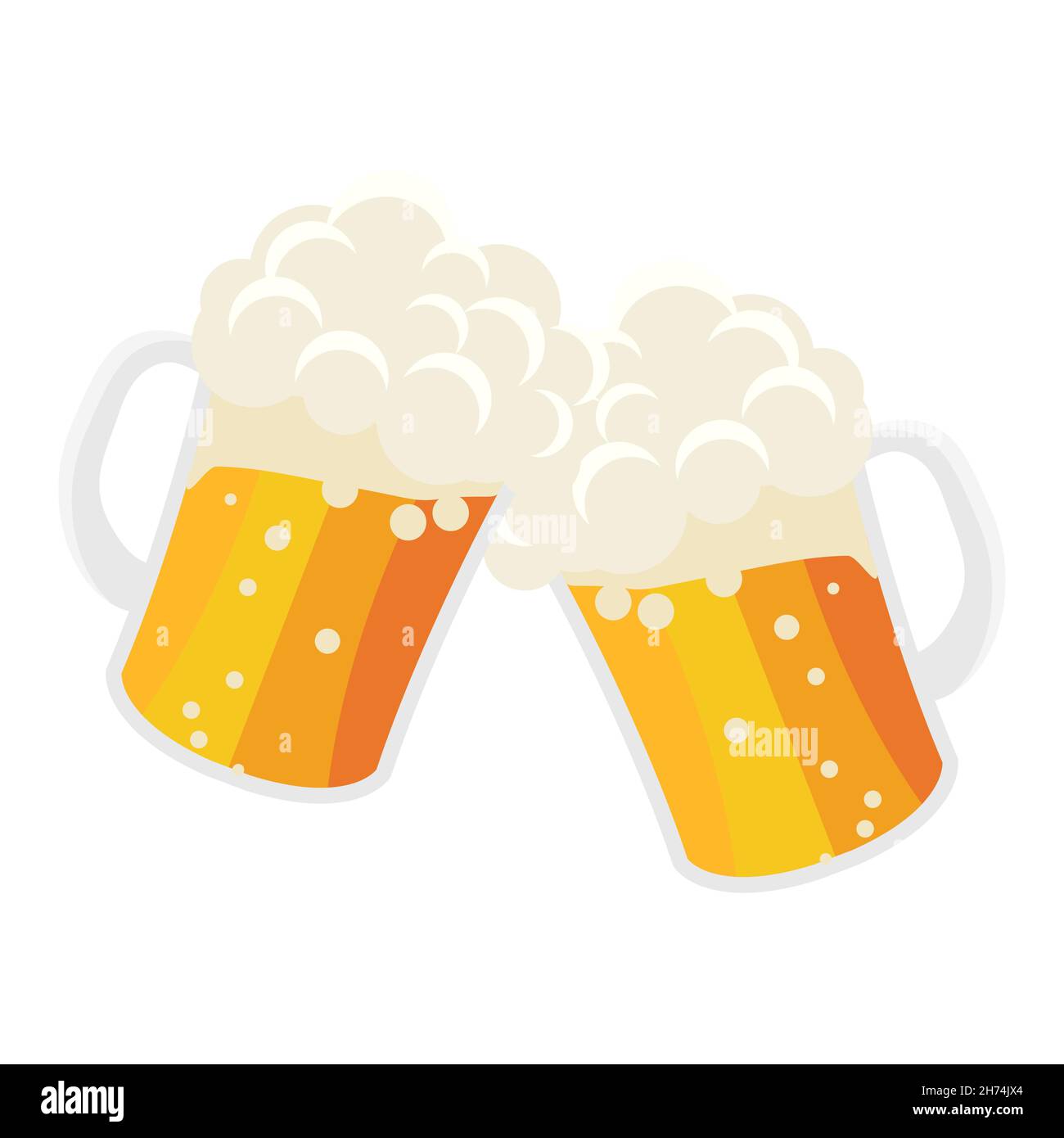 cool drink beer cheers Stock Vector Image & Art - Alamy