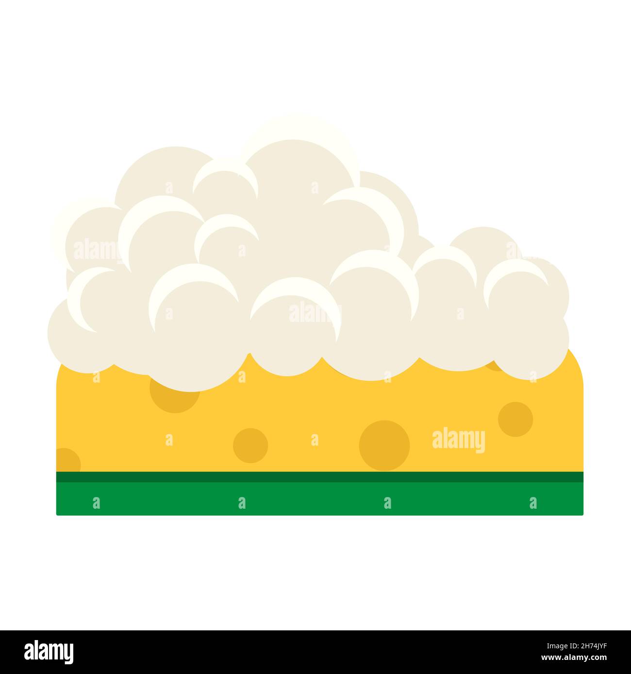 Yellow dish sponge Stock Vector Images - Alamy